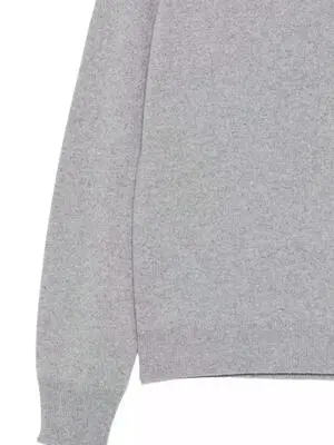 CENERE GB Crew-neck Ribbed-trim Sweater
