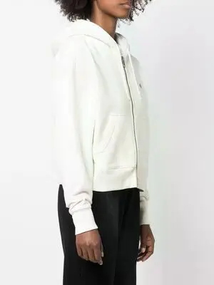 Dickies Logo-patch Zip-up Hoodie