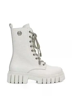 Philipp Plein Zip Up Boots For Women