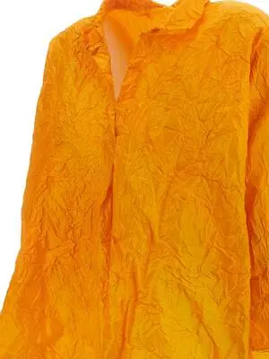 DANIELA GREGIS Crinkled Silk Shirt