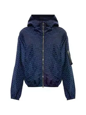 Kenzo Gram Monogram-jacquard Hooded Jacket
