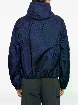 Kenzo Gram Monogram-jacquard Hooded Jacket