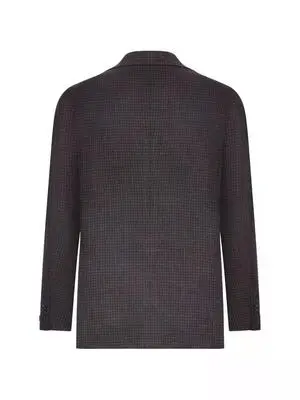 Tagliatore Micro-check Single-breasted Blazer
