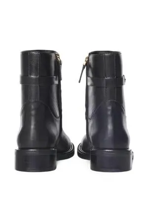 COCCINELLE Logo-plaque Leather Boots