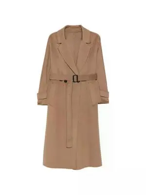 SEA WING Belted Button-cuff Coat