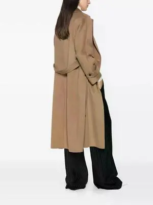 SEA WING Belted Button-cuff Coat