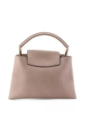 LOUIS VUITTON Capucines Bag Leather Pm Satchel