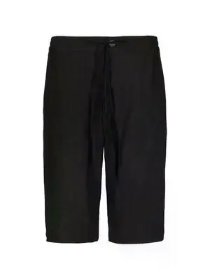 TESSITURA BODY COUTURE Loose-fit Bermuda Shorts - Black