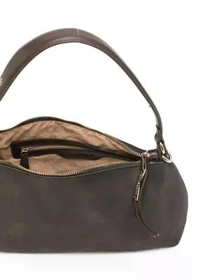 CAFÈNOIR Suede-effect Shoulder Bag