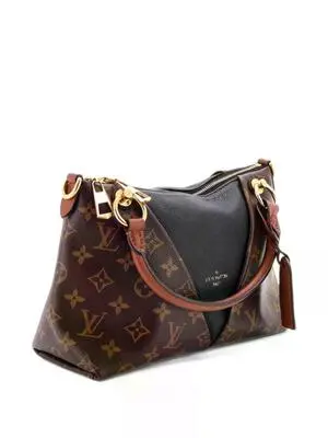 LOUIS VUITTON V Monogram Canvas And Leather Bb Tote Bag