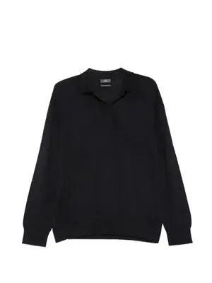 HOSIO Fine-knit Long-sleeved Sweater