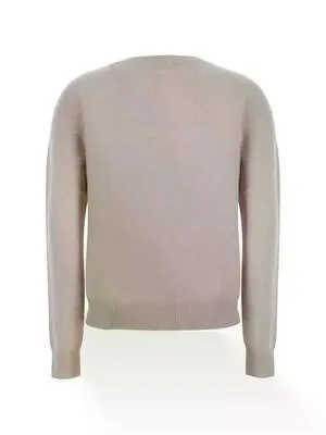 SOLOCASCMIR Ribbed-trim Crew-neck Sweater