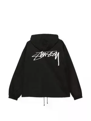 StÜssy Logo-print Hooded Jacket