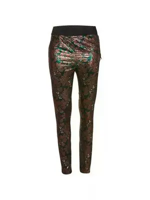 Dolce & Gabbana Metallic Brocade Trousers