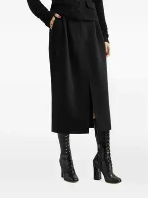 Dolce & Gabbana Double-wool-crêpe Skirt