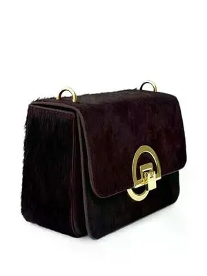 APATCHY LONDON Tilly Hair-on Leather Mini Bag