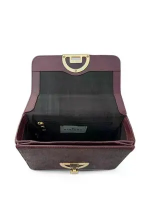 APATCHY LONDON Tilly Hair-on Leather Mini Bag