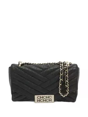Carolina Herrera Bimba Chevron Shoulder Bag