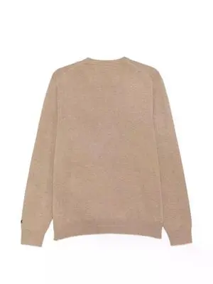 MC2 SAINT BARTH Embroidered Crew-neck Sweater - Neutrals