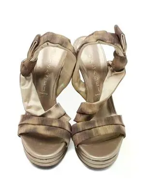 Casadei Bow-knot Platform Heeled Sandals