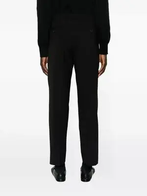 AMARANTO Pressed-crease Straight-leg Trousers