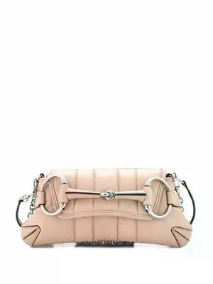 Gucci Horsebit Chain Vertical Quilted Leather Small Shoulder Bag