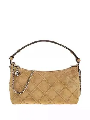 Tory Burch Fleming Suede Pochette