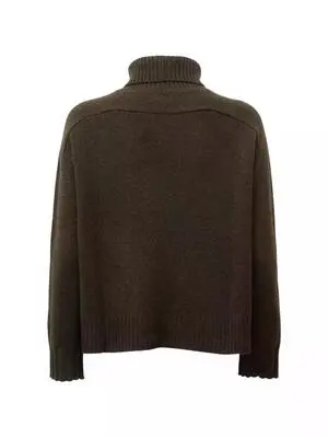BEYOU Roll-neck Cashmere Sweater