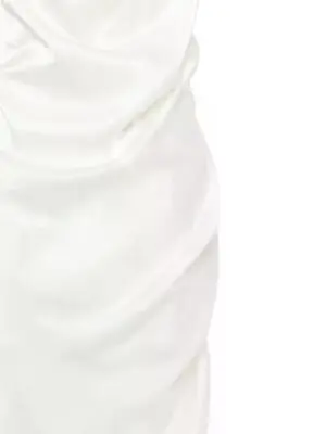 VIVIENNE WESTWOOD 2010s Cowl-neck Draped Midi Dress