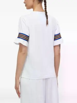 FILA Ruffled-sleeve T-shirt