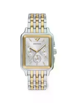 Emporio Armani Quartz Chronograph Watch - Silver