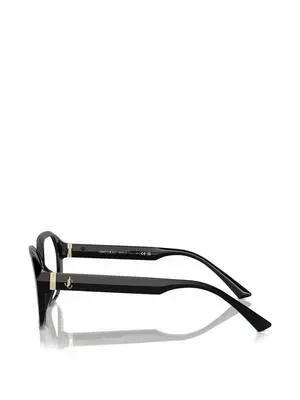JIMMY CHOO Geometric-frame Glasses