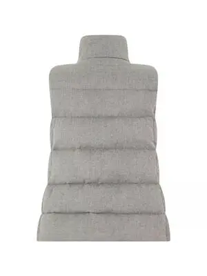MOORER Borneo-il Padded Cashmere Gilet