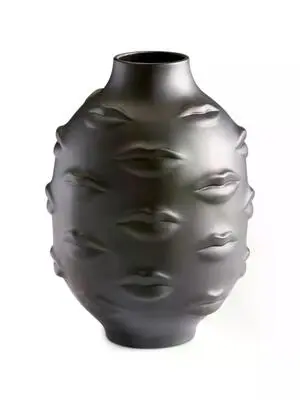 Jonathan Adler Gala Round Vase - Grey