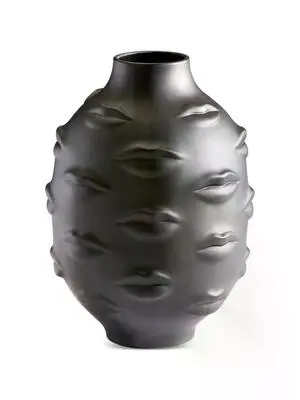 Jonathan Adler Gala Round Vase - Grey