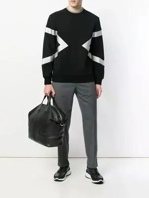Neil Barrett Classic Printed Sweatshirt - Black
