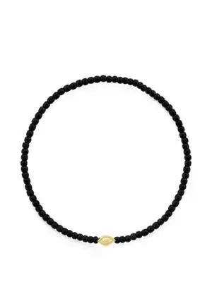 Luis Morais Eye-detail Bead Bracelet - Black