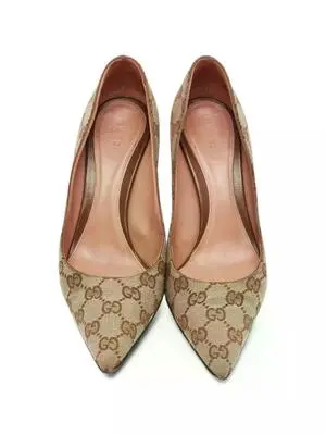 Gucci Gg Pointed-toe Pumps