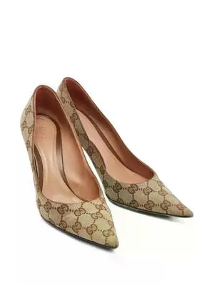 Gucci Gg Pointed-toe Pumps