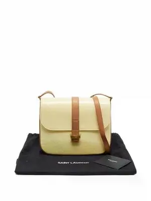 Saint Laurent 2022 Le Monogramme Embossed Shoulder Bag