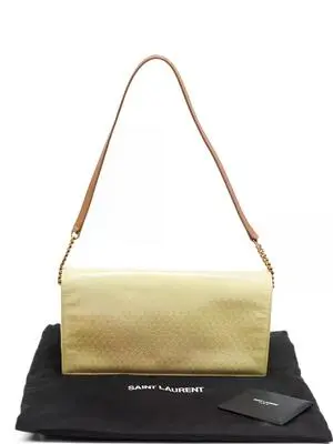 Saint Laurent 2022 Le Monogramme Embossed Shoulder Bag