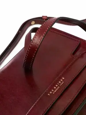 THE BRIDGE Leather Cross Body Bag
