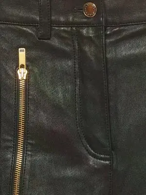 LOUIS VUITTON Zip-detail Leather Trousers