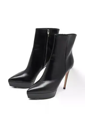 GIANVITO ROSSI Dasha Platform Ankle Boots