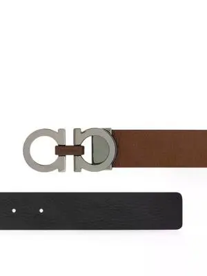 FERRAGAMO Gancini Reversible And Adjustable Belt