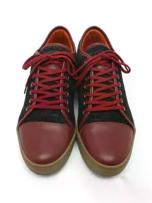LOUIS VUITTON Paisley-print Velvet-panel Sneakers