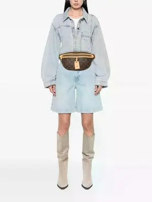 LOUIS VUITTON 1990-2010 Monogram High Rise Bumbag Belt Bag