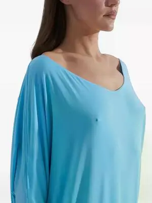 TESSITURA BODY COUTURE Draped Oversized Asymmetric Maxi Dress