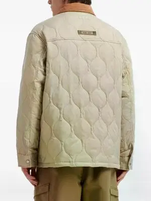 Izzue Quilted Corduroy-collar Jacket