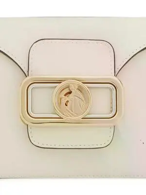 LANVIN Pencil Cat Leather Clutch Bag